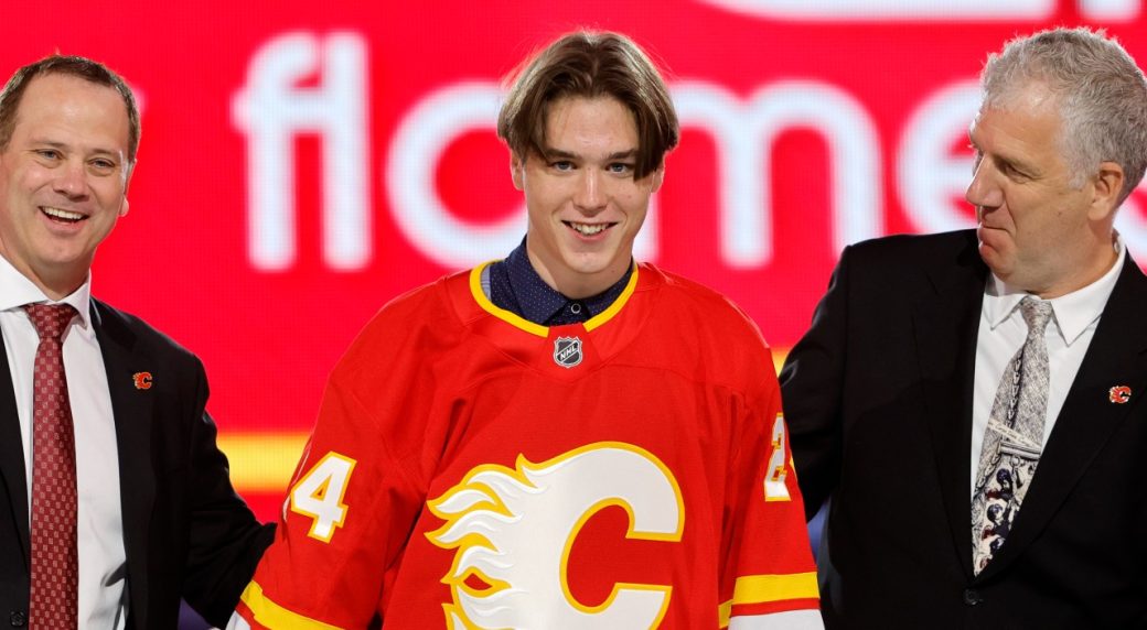 Calgary Flames sign No. 28 overall pick Matvei Gridin to entry-level ...