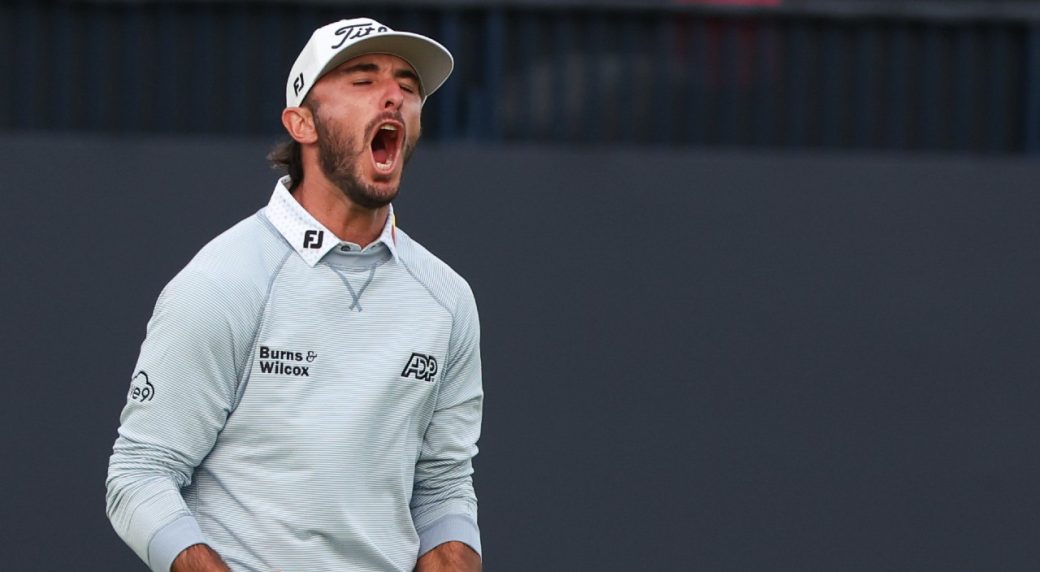 Max Homa makes a big putt and finally has something good happen