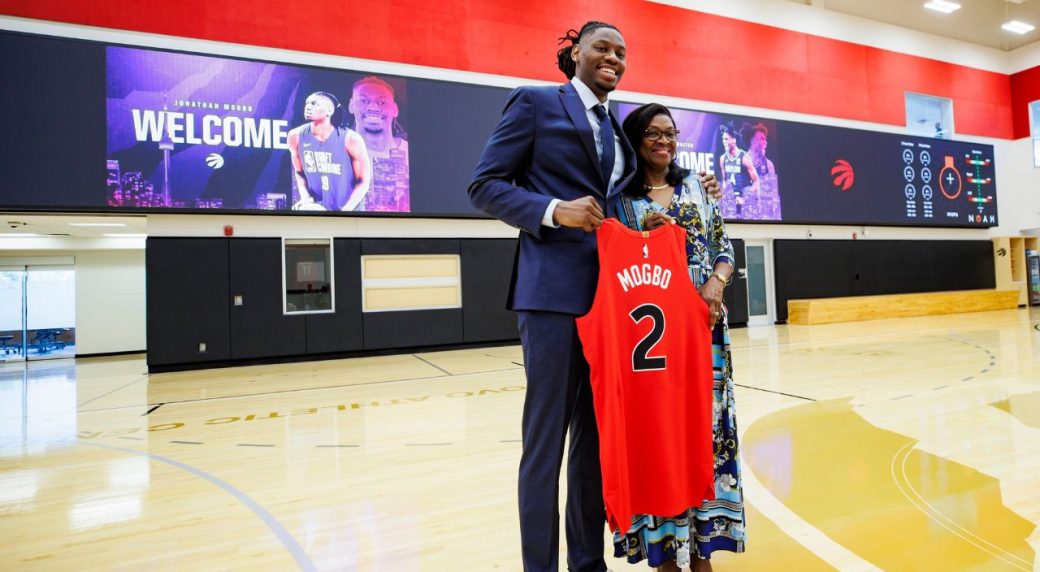 Jonathan Mogbo's long basketball journey on display in Raptors Summer ...