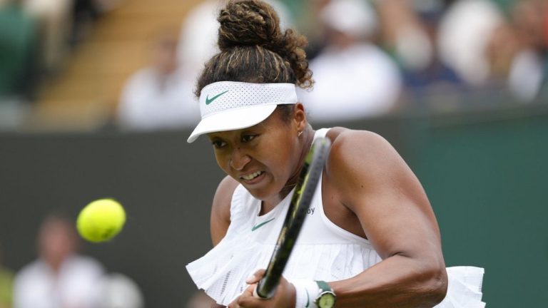 Naomi Osaka wins at Wimbledon for the first time in six years ...