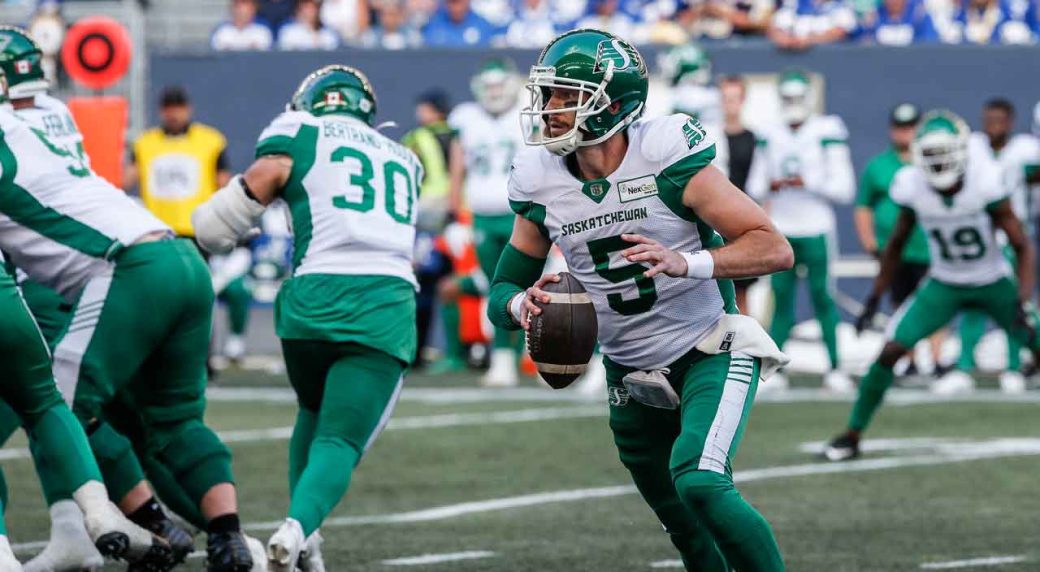 Roughriders QB Patterson anxious for first CFL start against Argonauts