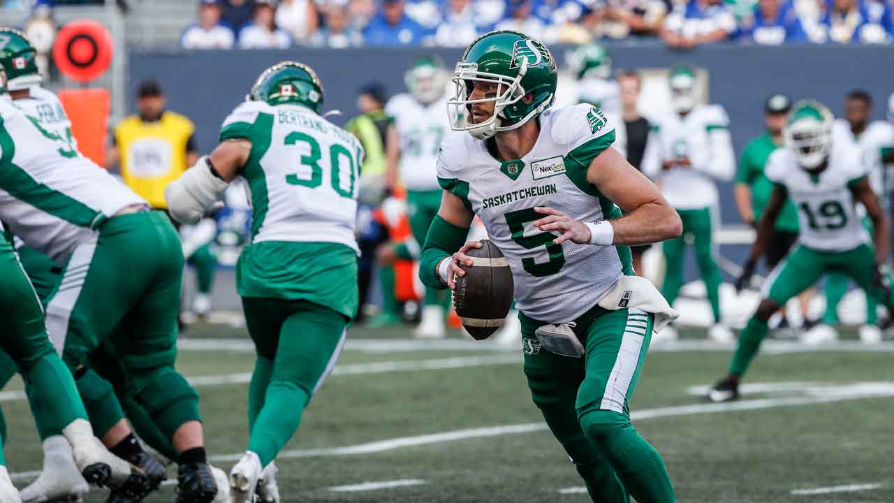 Roughriders QB Patterson anxious for first CFL start against Argonauts ...