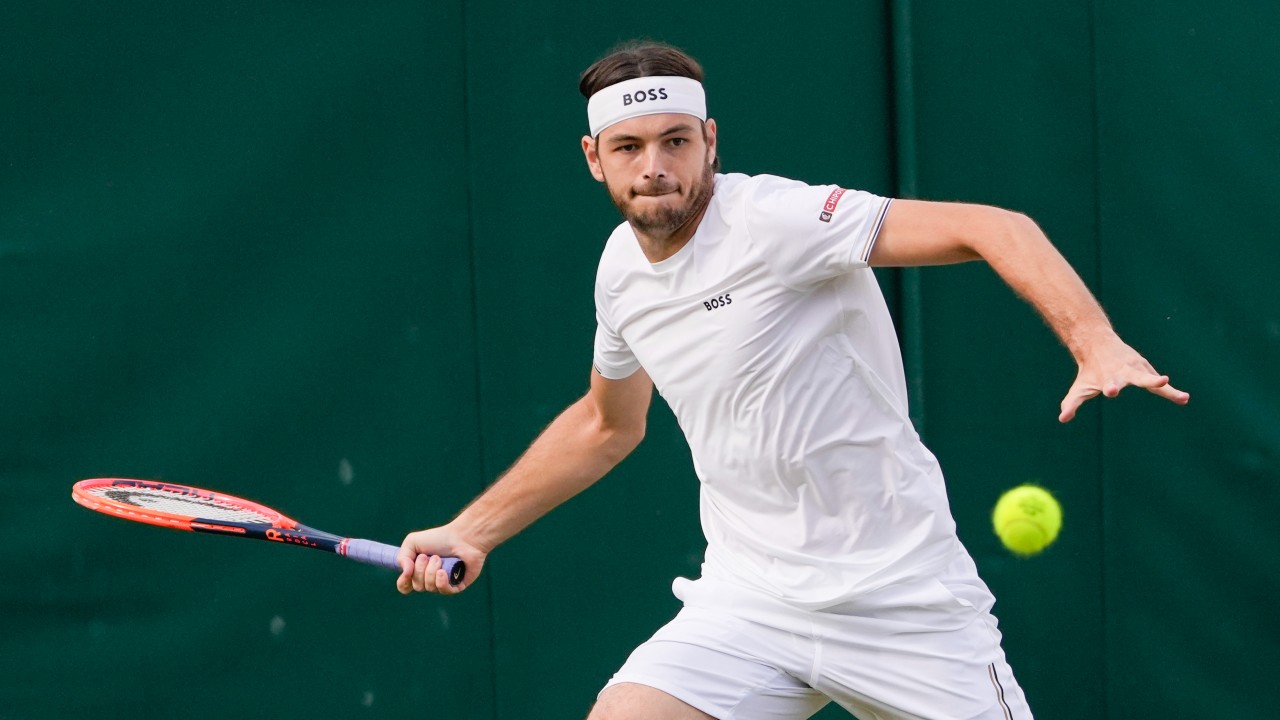 Fritz tells Wimbledon opponent, Rinderknech, to 'have a nice flight ...