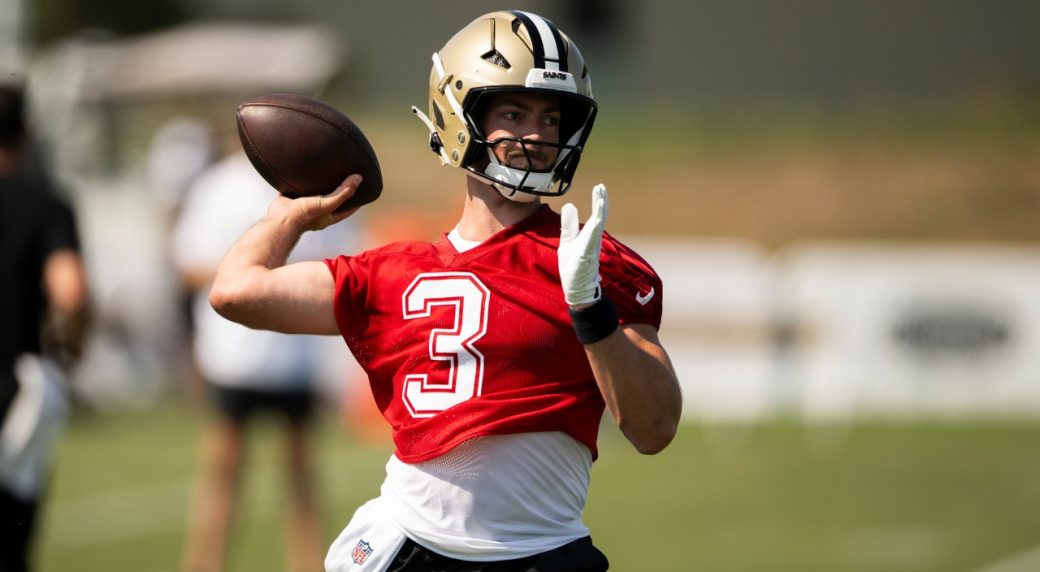 Saints reserve QB Jake Haener diagnosed with skin cancer, but remains ...