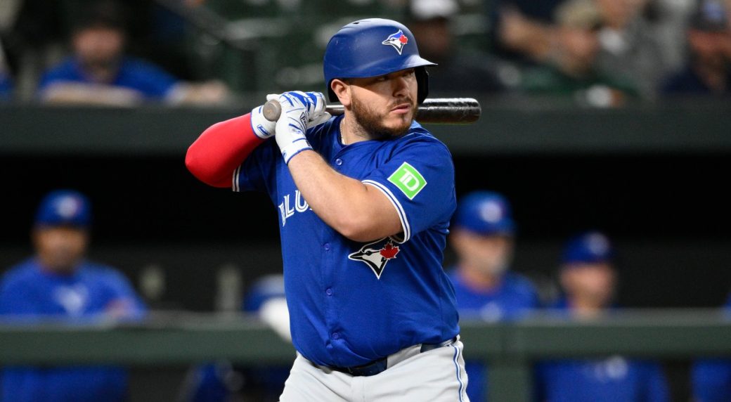 Blue Jays catcher Alejandro Kirk exits vs. Orioles with left elbow ...