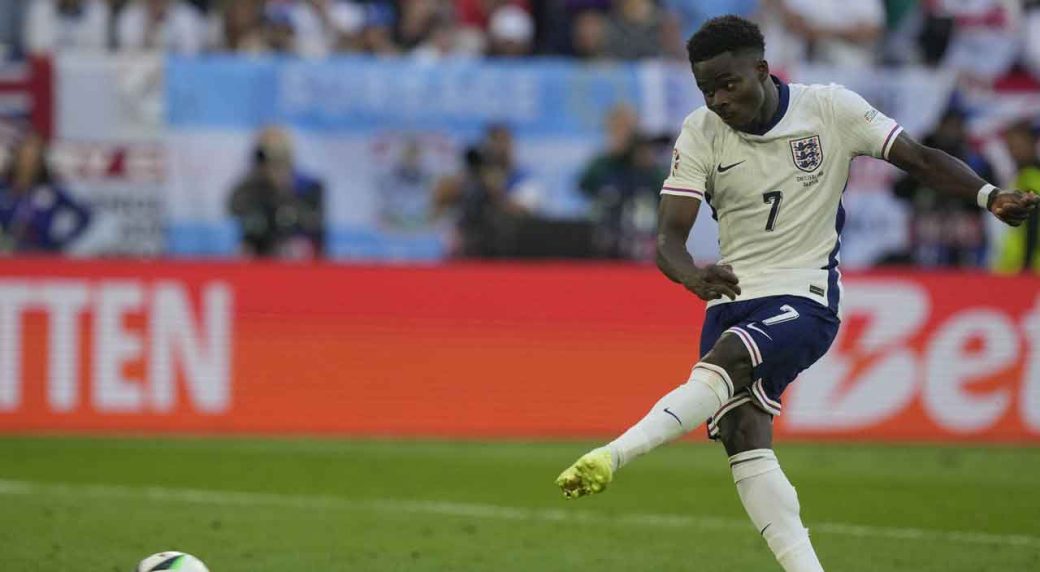 Saka gets redemption at Euro 2024, three years after being racially abused