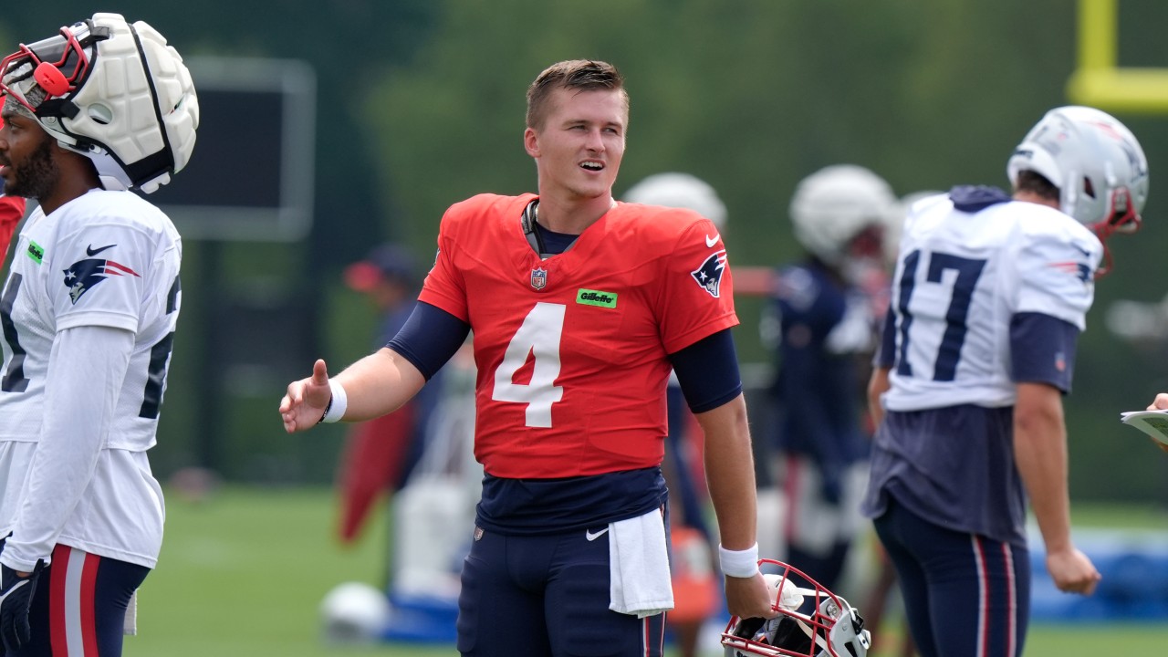 Zappe has gone from Patriots' starting QB to competing for a roster ...