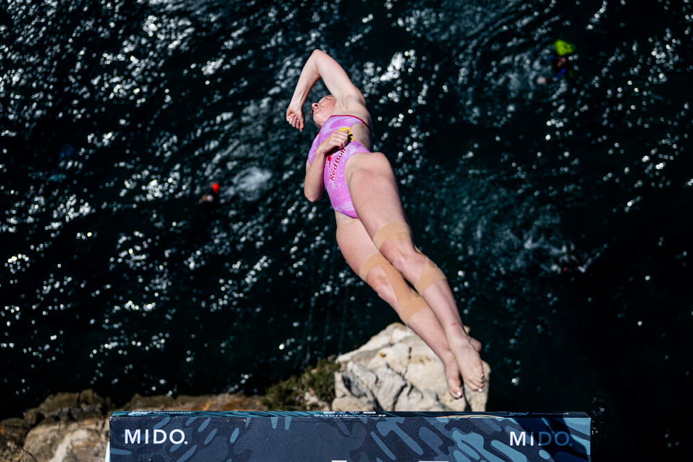 How Canadian Molly Carlson became the face of professional cliff diving
