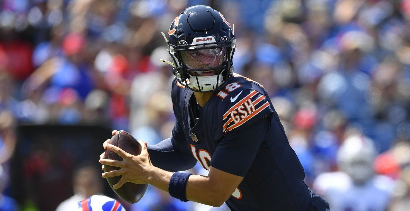 Caleb Williams oversees two field-goal drives in pre-season debut ...
