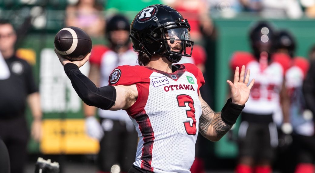 Brown off to solid start as CFL starter with Ottawa Redblacks