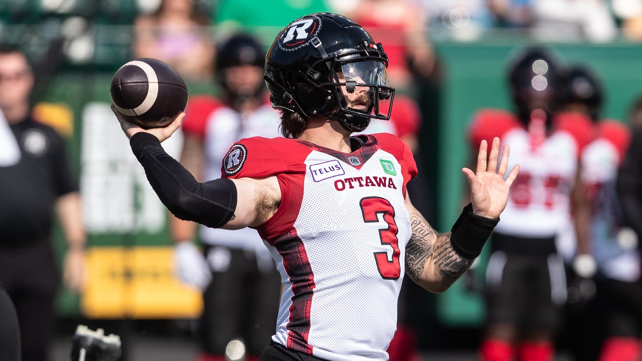 Redblacks QB Dru Brown 'not likely' to play Friday vs. Elks - Sportsnet.ca