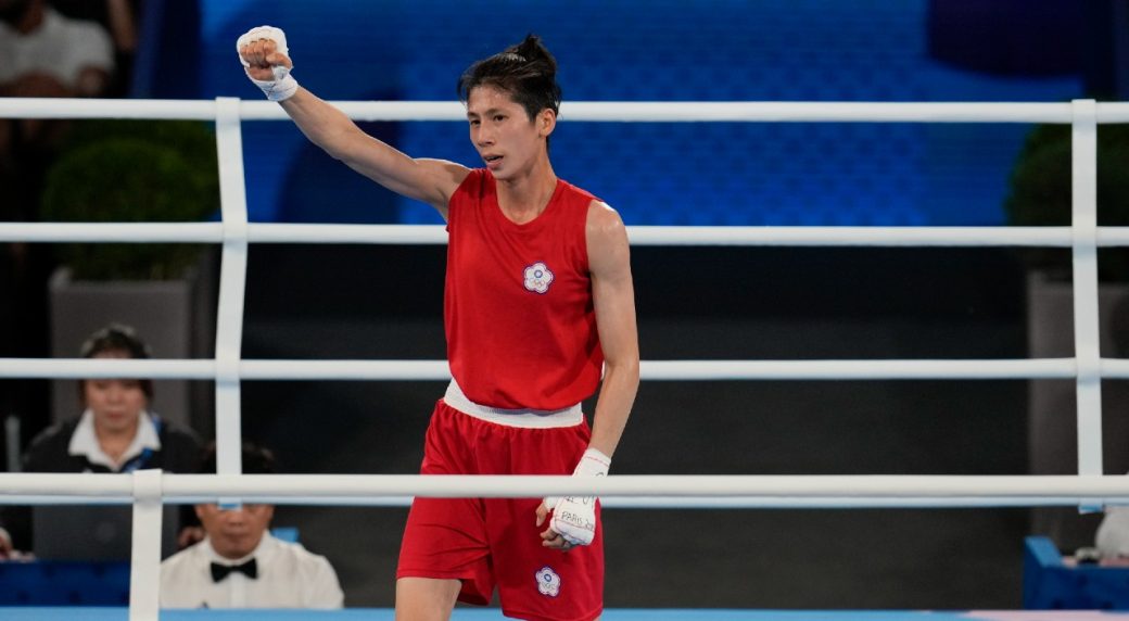 Boxer Lin Yu-ting of Taiwan wins gold in women's featherweight