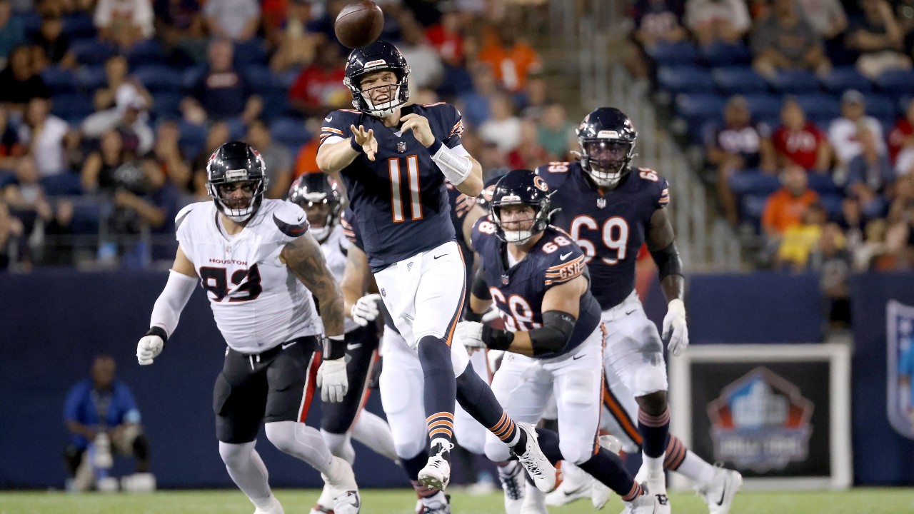 Rypien leads Bears to storm-shortened victory over Texans in Hall of ...