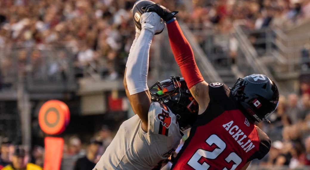 Redblacks WR Jaelon Acklin released from hospital, all scans negative