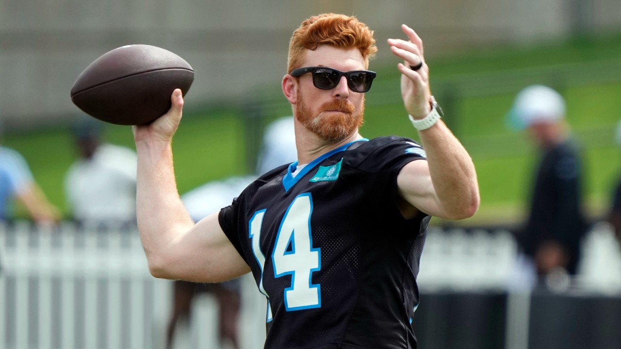 Panthers dealing with injuries to top two draft picks, backup QB Andy ...