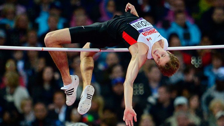 Canadian high jumper Derek Drouin presented belated 2012 Olympic silver ...