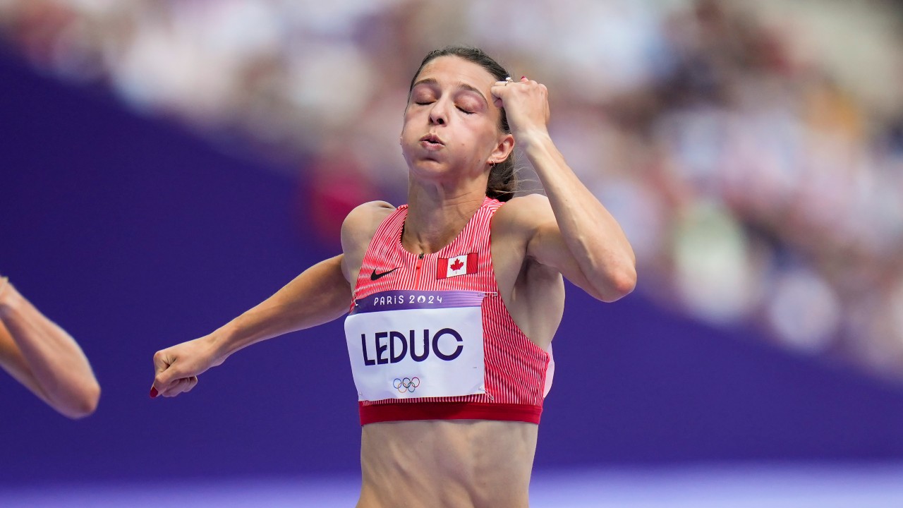 Audrey Leduc sets Canadian 100-m record at Olympics - Sportsnet.ca
