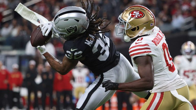 Brock Purdy has mixed results in 49ers' pre-season tie with Raiders ...