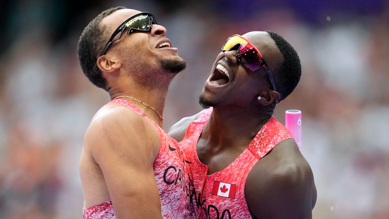 Olympic champion relay sprinters voted The Canadian Press team of the ...