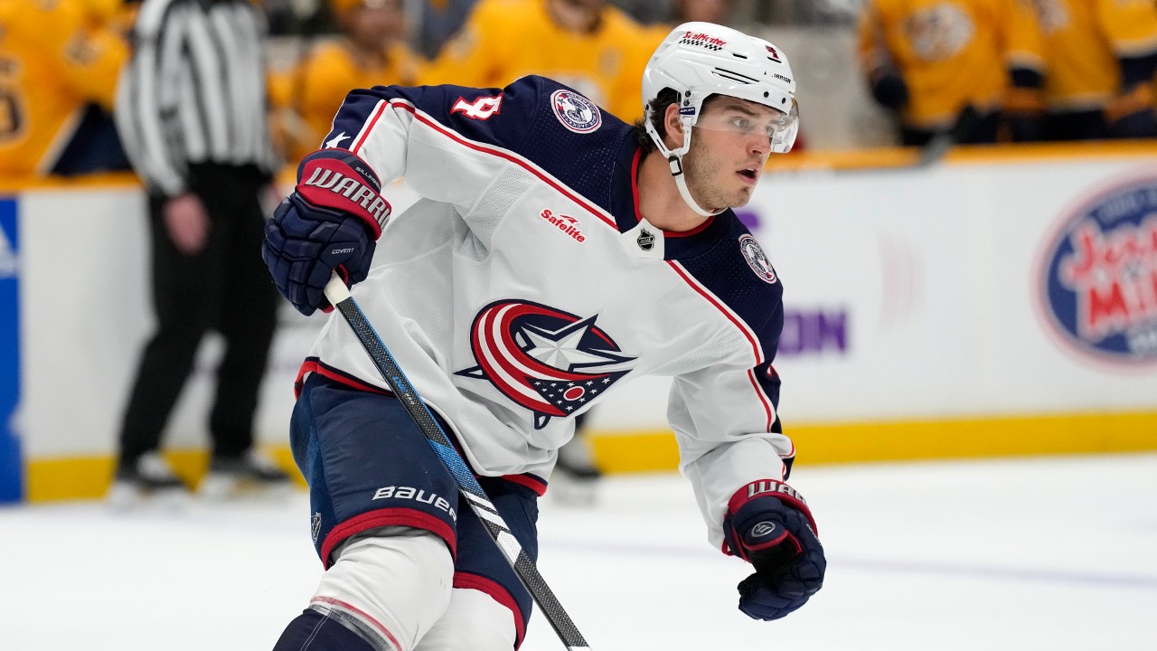 Blue Jackets re-sign centre Cole Sillinger to two-year contract ...