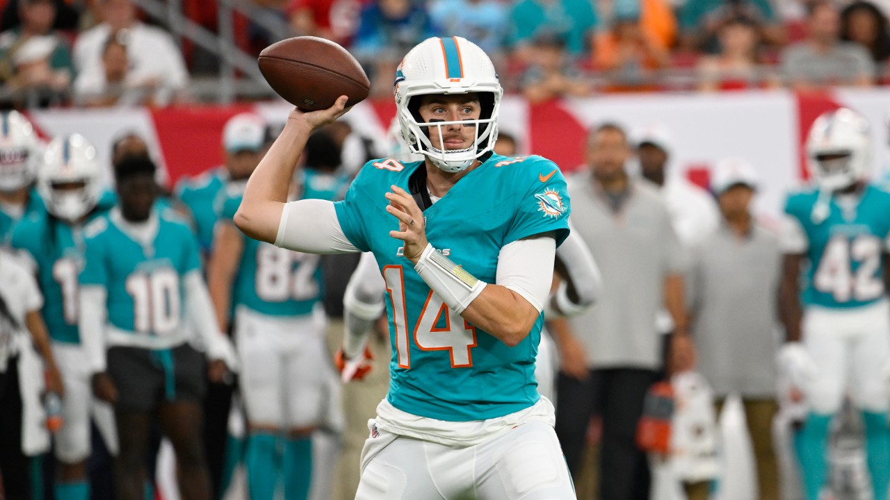 Dolphins release Mike White, leaving Skylar Thompson as team's No. 2 QB ...