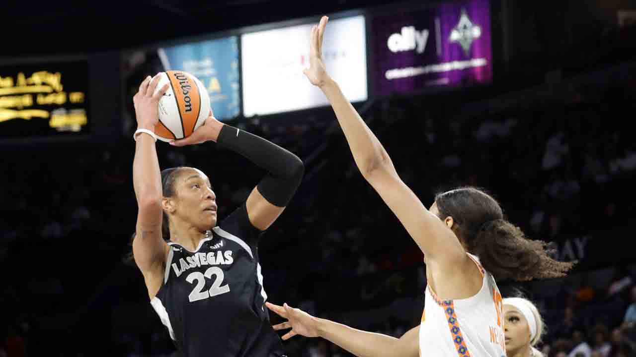 A'ja Wilson becomes first WNBA player to score 1,000 points in a season ...