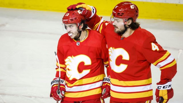 Flames preparing for two emotional games vs. Blue Jackets - Sportsnet.ca