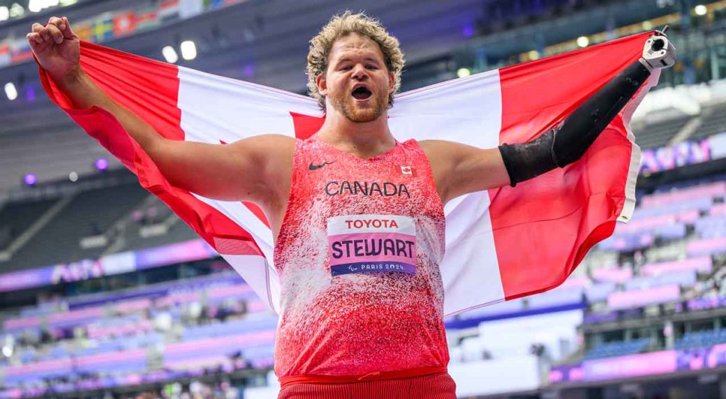 Canada's Greg Stewart repeats as Paralympic Games shot put champion
