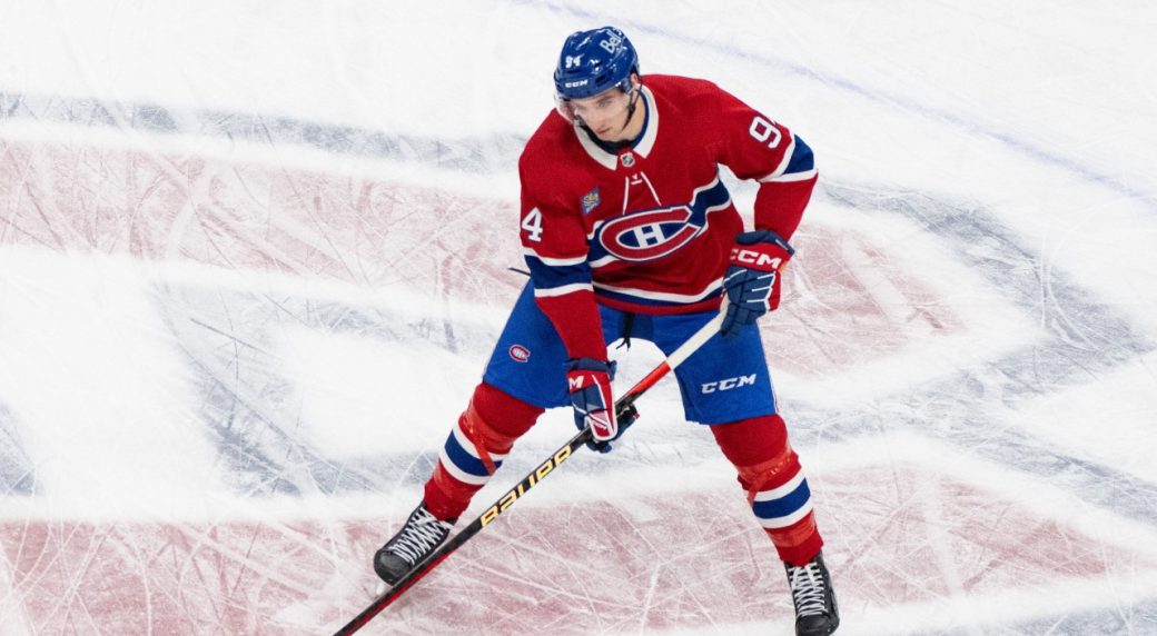 Canadiens' Hutson, Mailloux, Reinbacher battle for NHL roster spots at ...