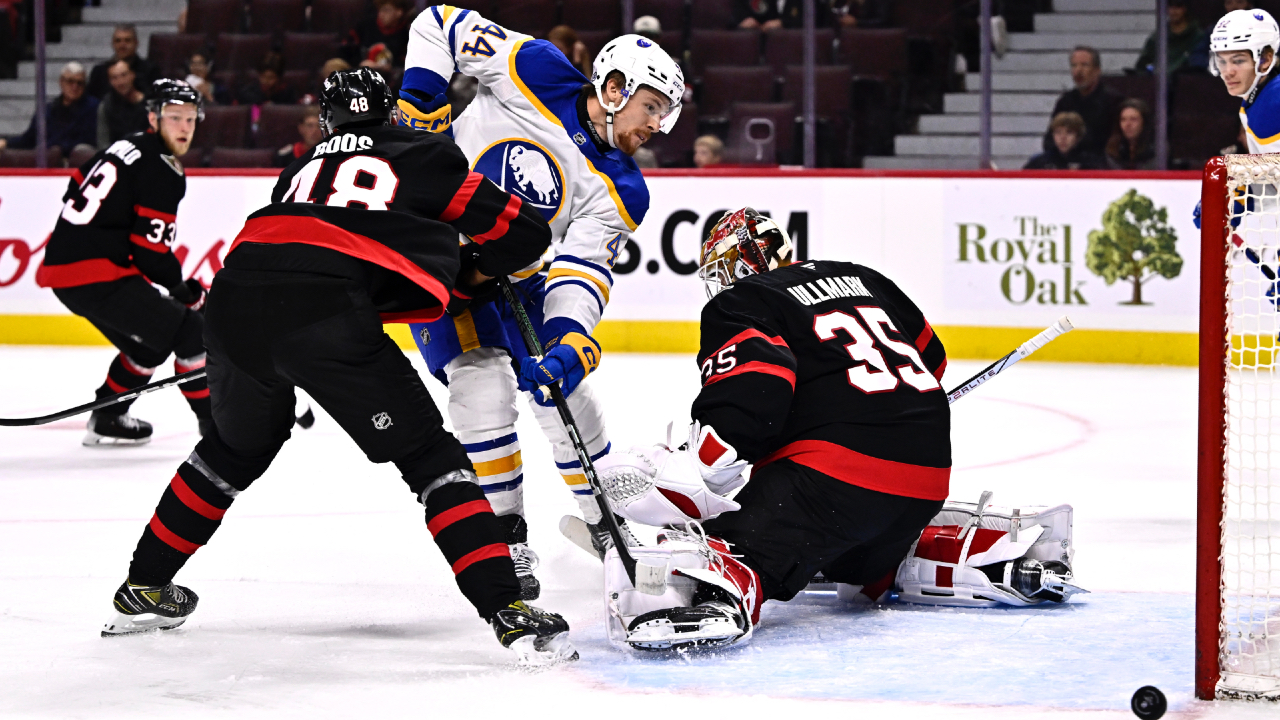 Linus Ullmark shows how he can be difference maker in Senators debut ...