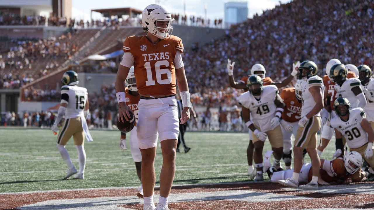 Arch Manning to get first start for No. 1 Texas with Ewers sidelined ...