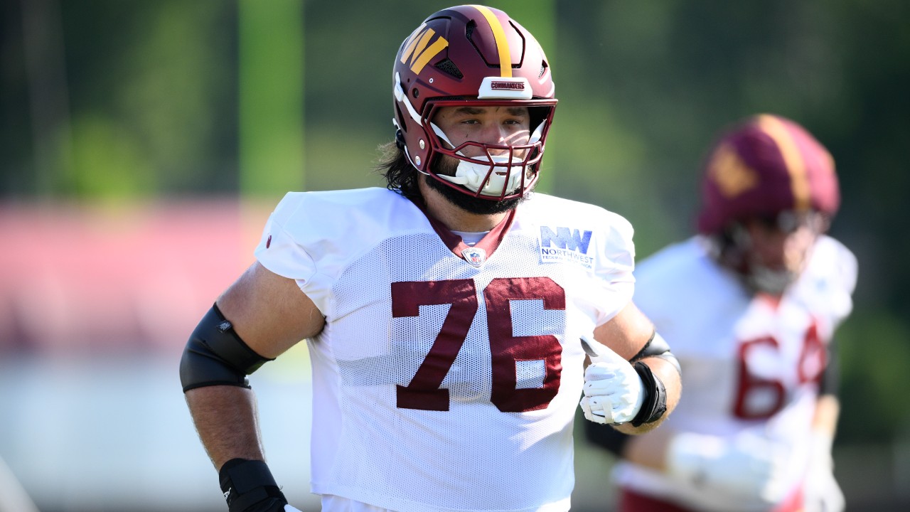 Commanders sign starting right guard Sam Cosmi to four-year contract ...