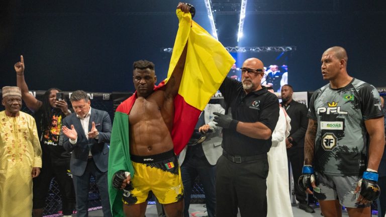 Francis Ngannou returns to MMA with huge win at PFL: Battle of the ...