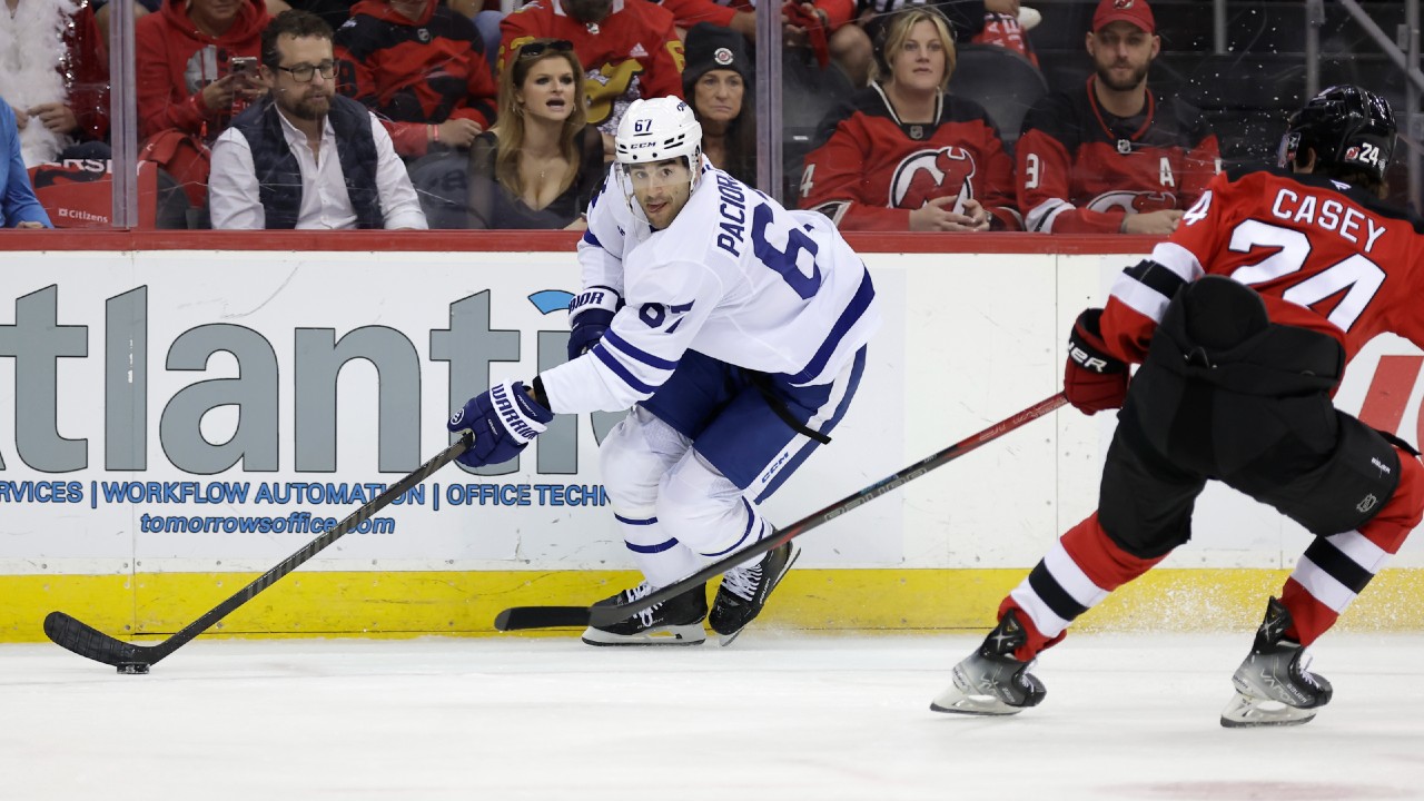 Maple Leafs’ Max Pacioretty day-to-day with lower-body injury