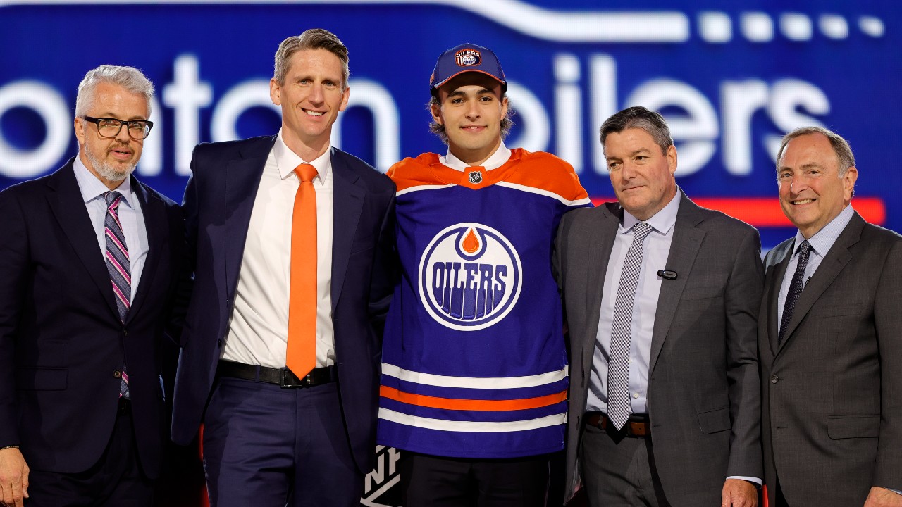 Oilers sign first-round draft pick Sam O'Reilly to entry-level contract - Sportsnet.ca