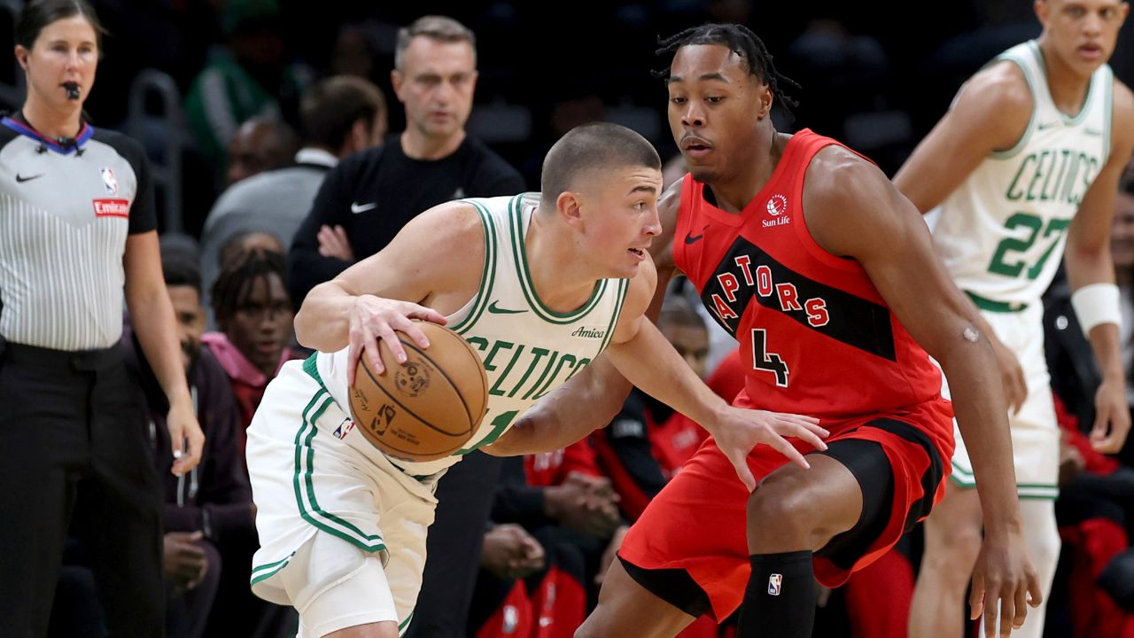 Barnes has double-double as Raptors beat Celtics - Sportsnet.ca