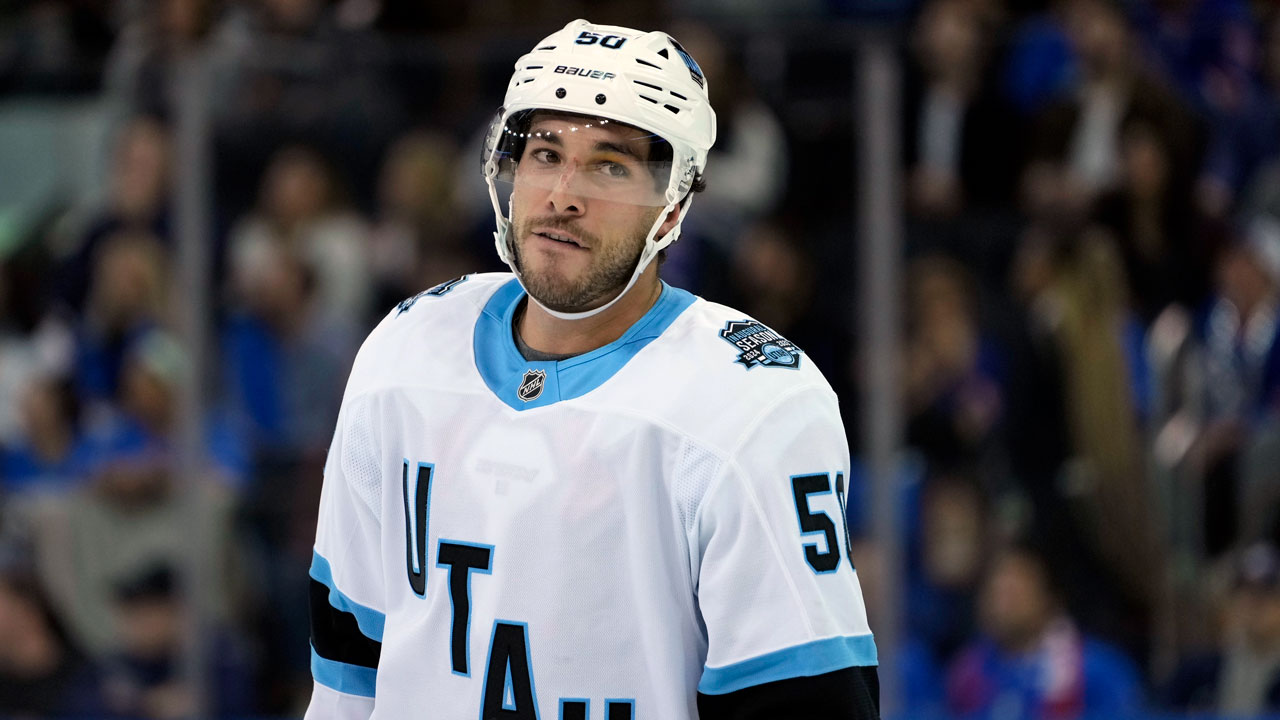 Utah defenceman Sean Durzi leaves game with upper-body injury ...