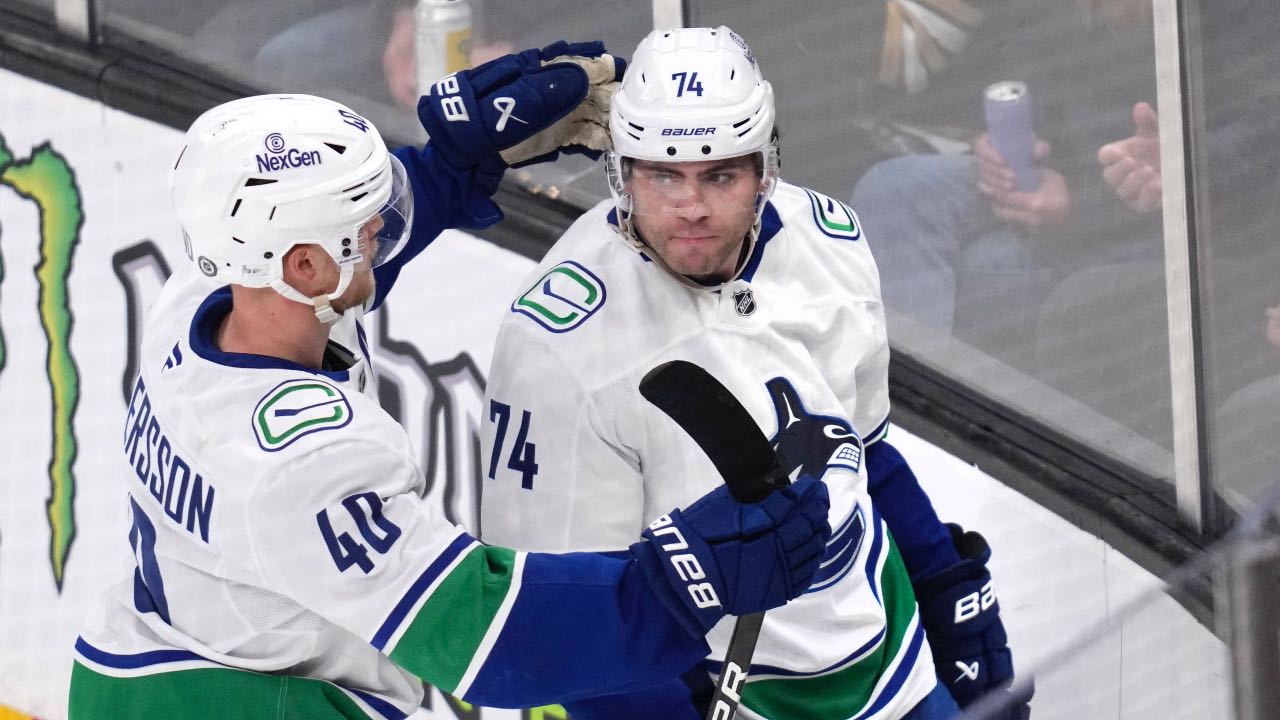 Jake DeBrusk scores in return to Boston as Canucks shut out Bruins ...