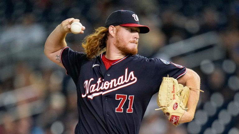 Right-hander Mason Thompson agrees to one-year deal with Nationals ...