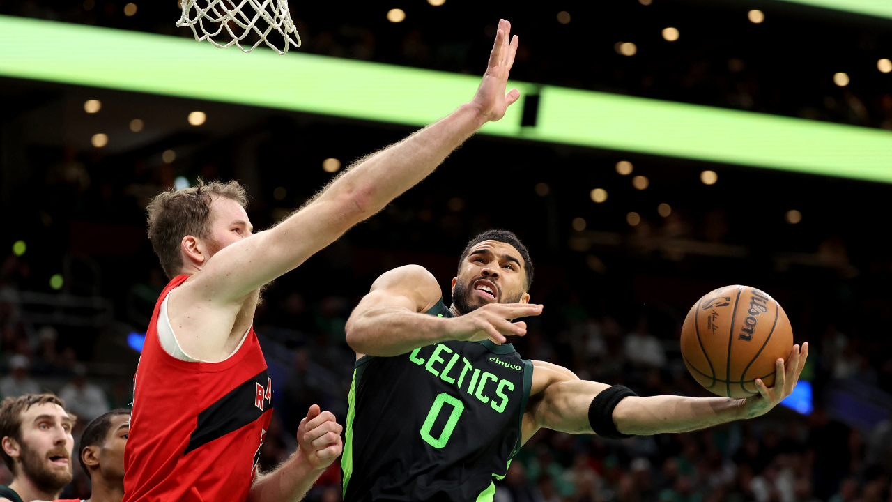 Celtics' Tatum puts away Raptors with three-pointer at the buzzer in OT ...