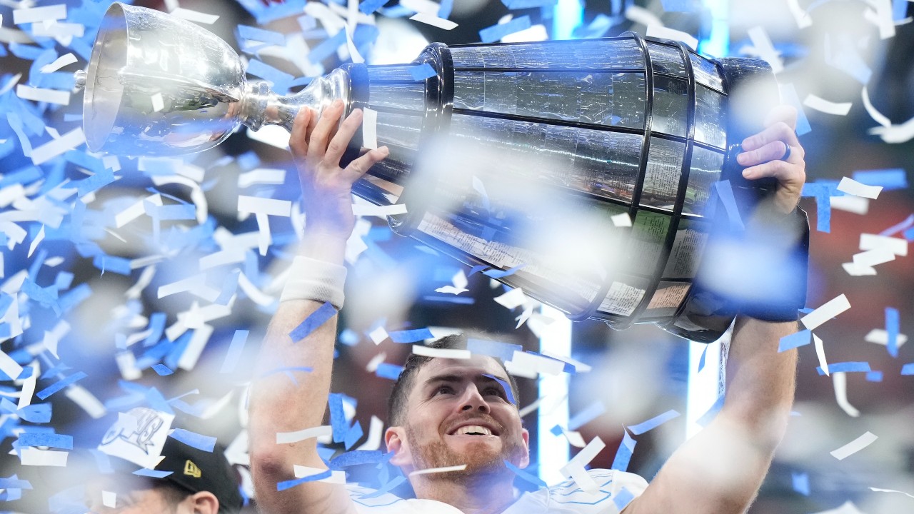 Arbuckle, Argos stun Blue Bombers to win second Grey Cup in three years ...
