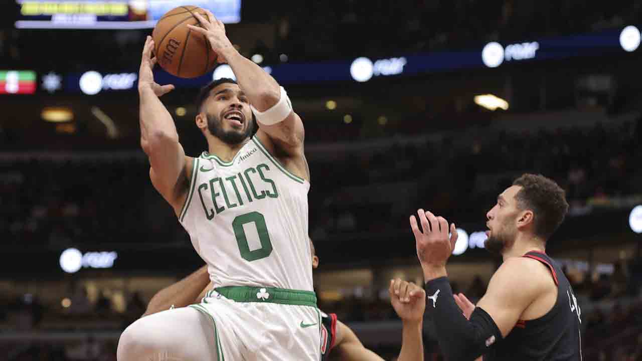 Tatum scores 35, Pritchard adds 29 off the bench as Celtics outlast ...