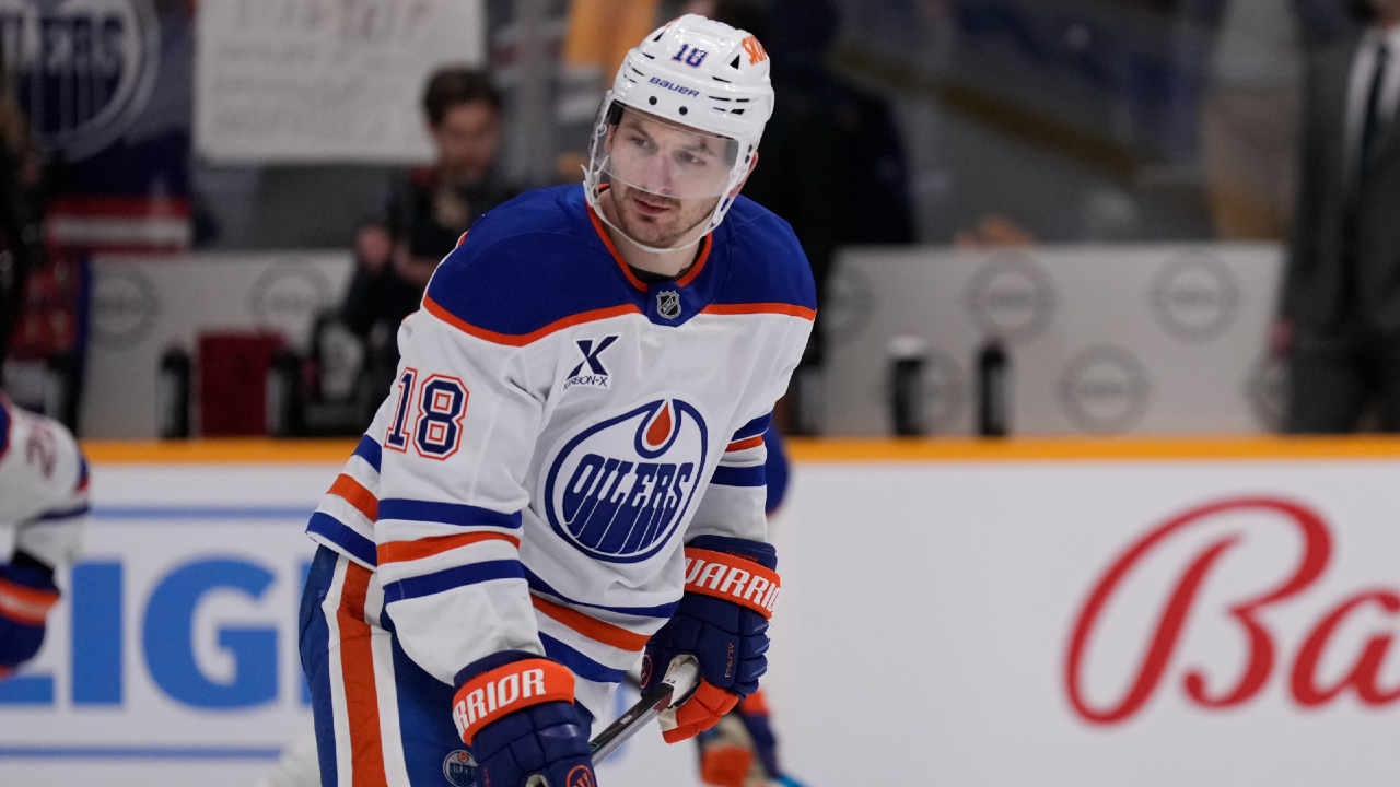 Hyman practises with Oilers, will travel on road trip - Sportsnet.ca