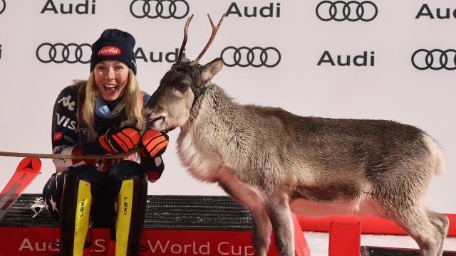 Shiffrin wins first World Cup slalom of season for her 98th career ...