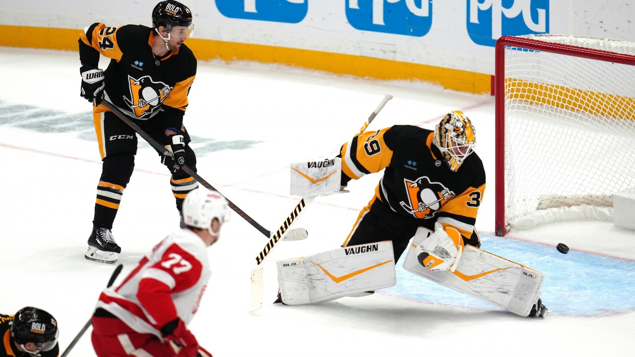 Simon Edvinsson's OT winner powers Red Wings past Penguins - Sportsnet.ca