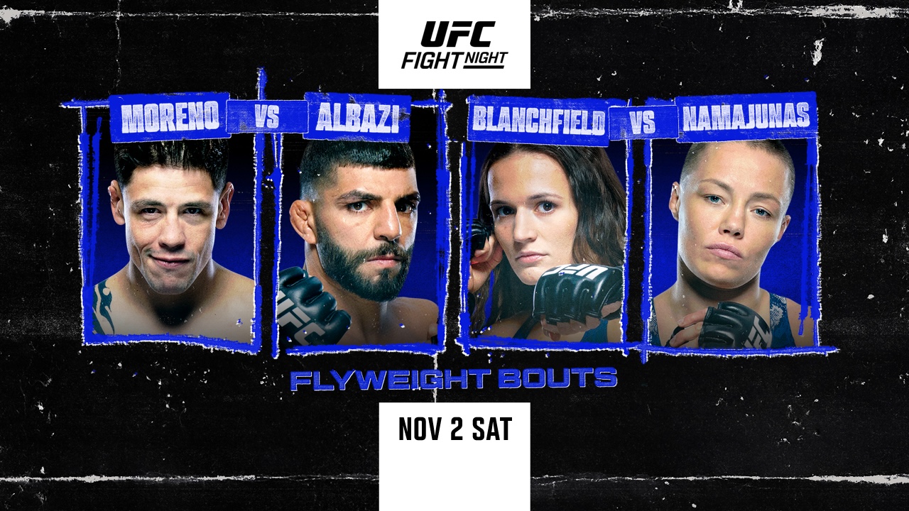 UFC Fight Night on Sportsnet: Moreno vs. Albazi - Sportsnet.ca