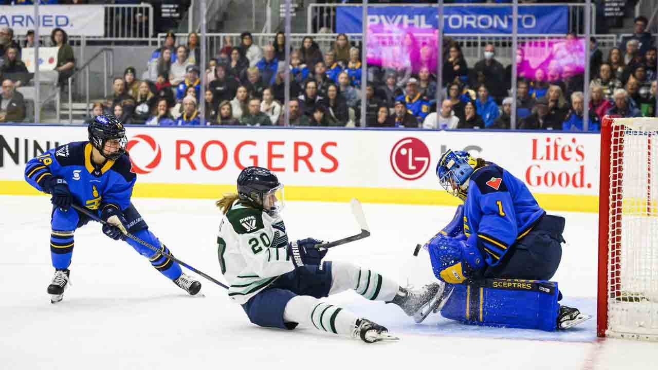 Raygan Kirk backstops Sceptres to win over Fleet - Sportsnet.ca