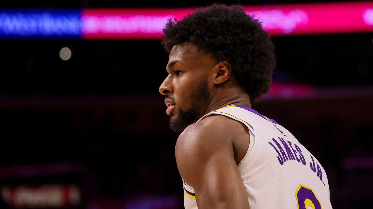 Bronny James erupts for 30 points in his G League road debut - Sportsnet.ca