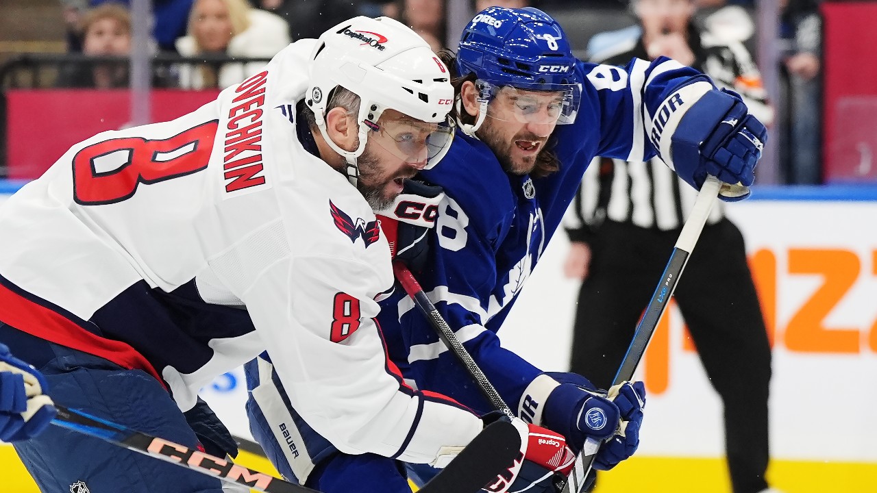 Capitals clip Maple Leafs, Alex Ovechkin scores in return from injury ...