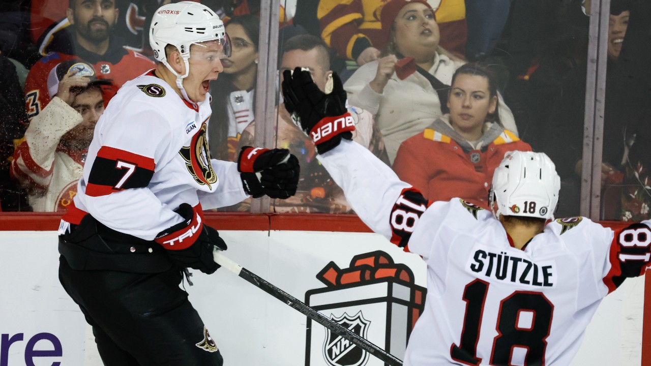 Tkachuk's overtime winner lifts Senators over Flames - Sportsnet.ca